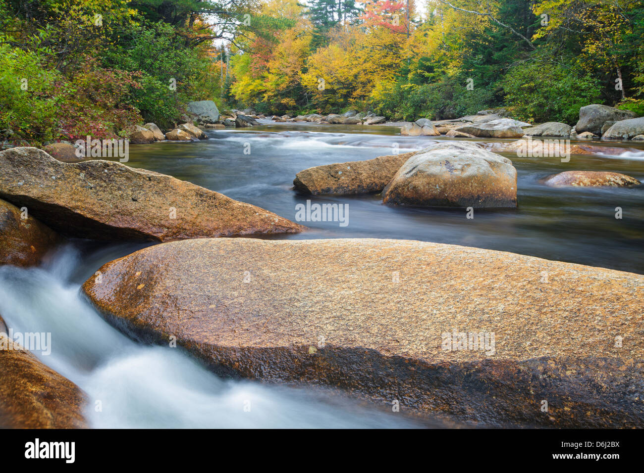 Falls on ammonoosuc river white mountain hi-res stock photography and ...