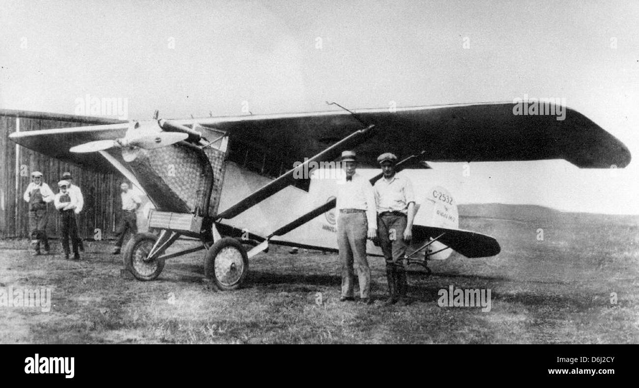 The Ryan M-1, originally a civilian aircraft, was converted to the M-2 ...