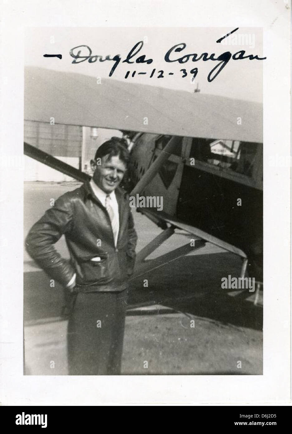 This collection features Douglas 'Wrong Way' Corrigan, famed aviator known for his unintentional ...