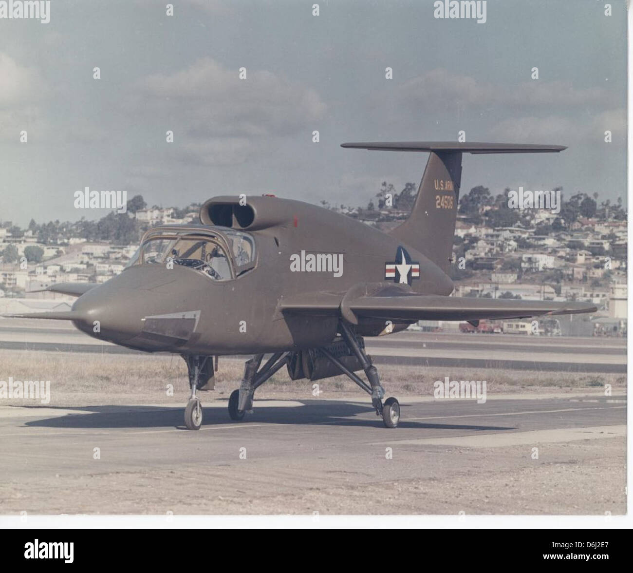 The Ryan XV-5A Vertifan, developed in 1952, was a pioneering aircraft ...