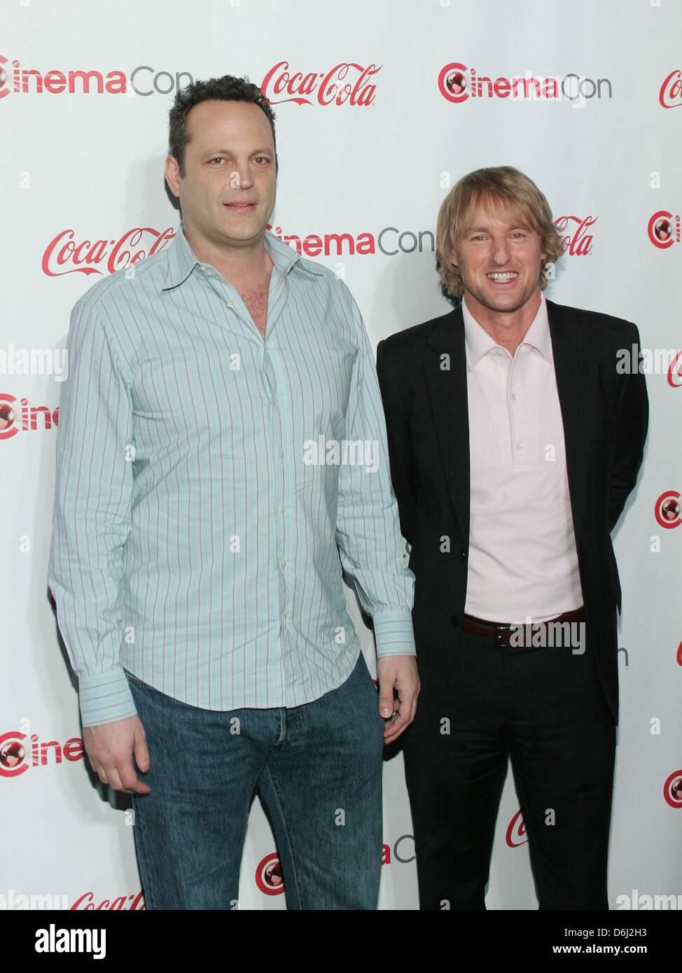 Las Vegas, USA. April 18, 2013.Vince Vaughn, Owen Wilson at arrivals ...