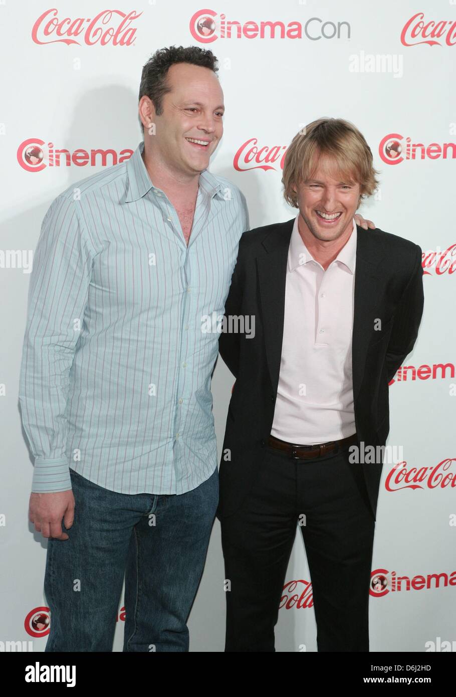Las Vegas, USA. April 18, 2013.Vince Vaughn, Owen Wilson at arrivals ...