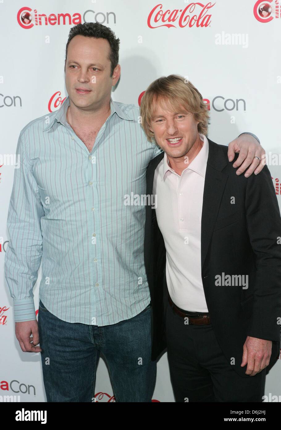 Las Vegas, USA. April 18, 2013.Vince Vaughn, Owen Wilson at arrivals ...