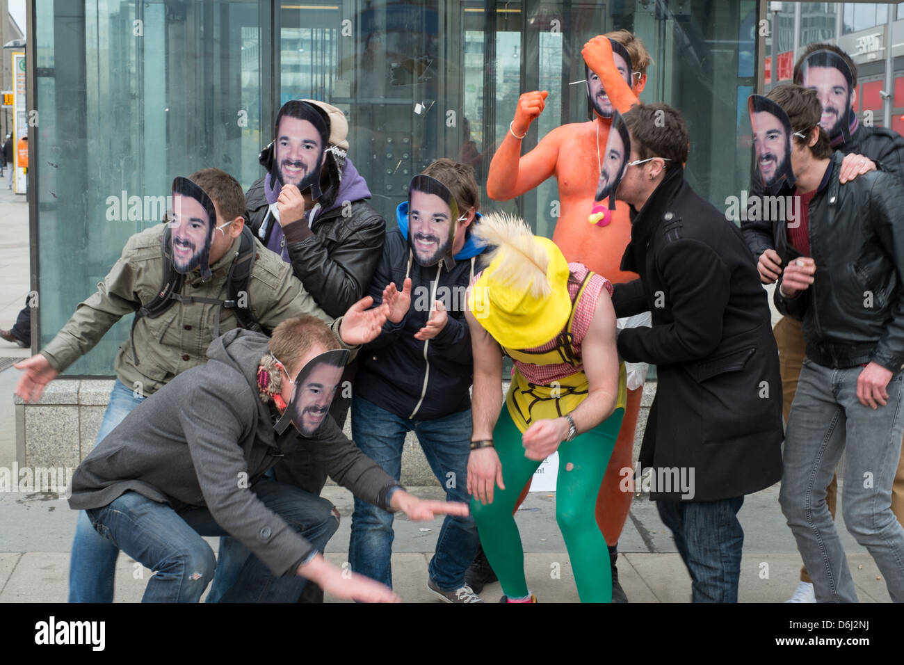 Stag party men hi-res stock photography and images - Alamy