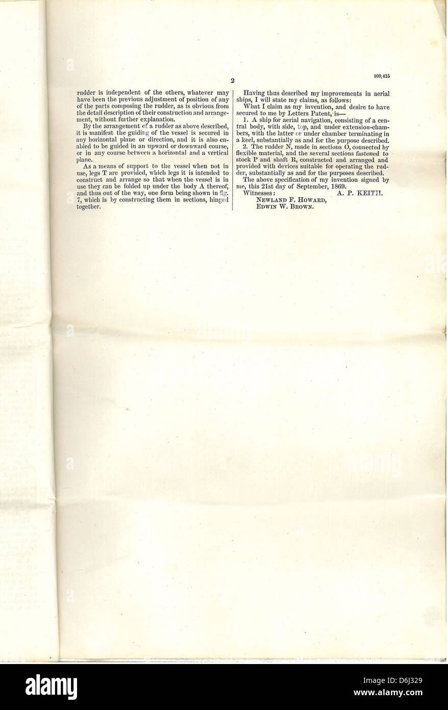 A.P. Keith, an inventor from the late 19th century, is known for his ...