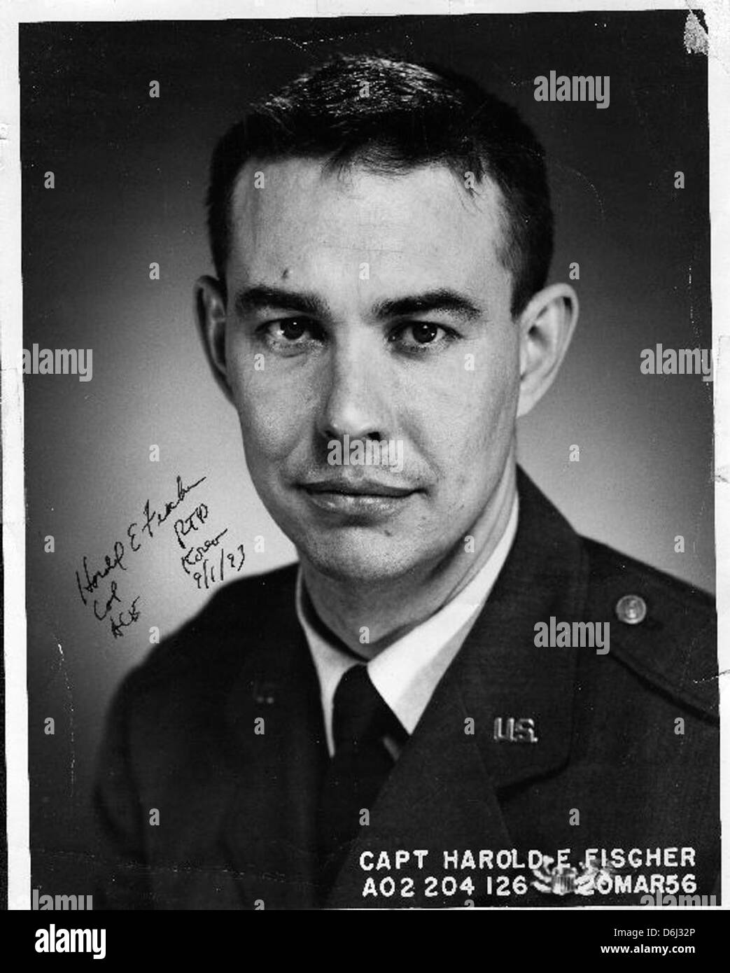Harold Fischer was a renowned U.S. Air Force pilot during the Korean ...