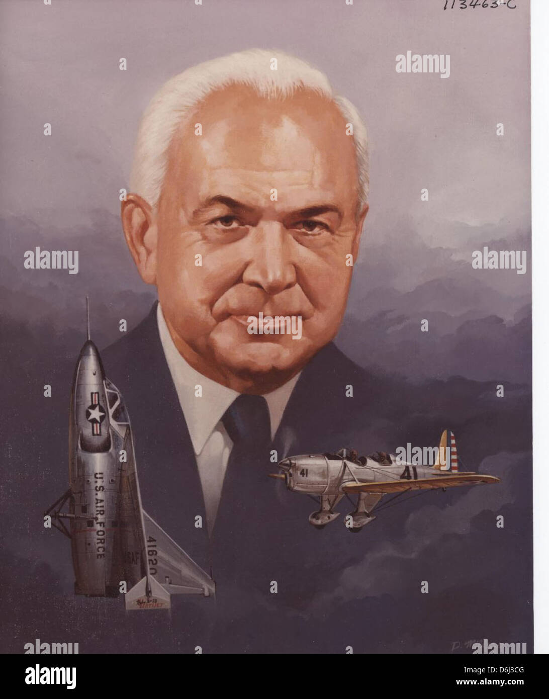 T. Claude Ryan, a significant figure in early aviation history, is ...