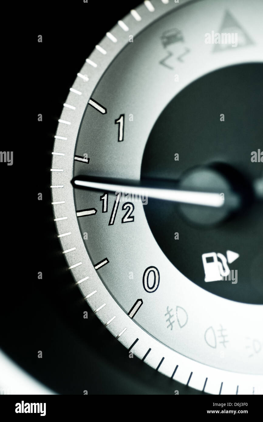 Concept fuel indicator gas hi-res stock photography and images - Alamy