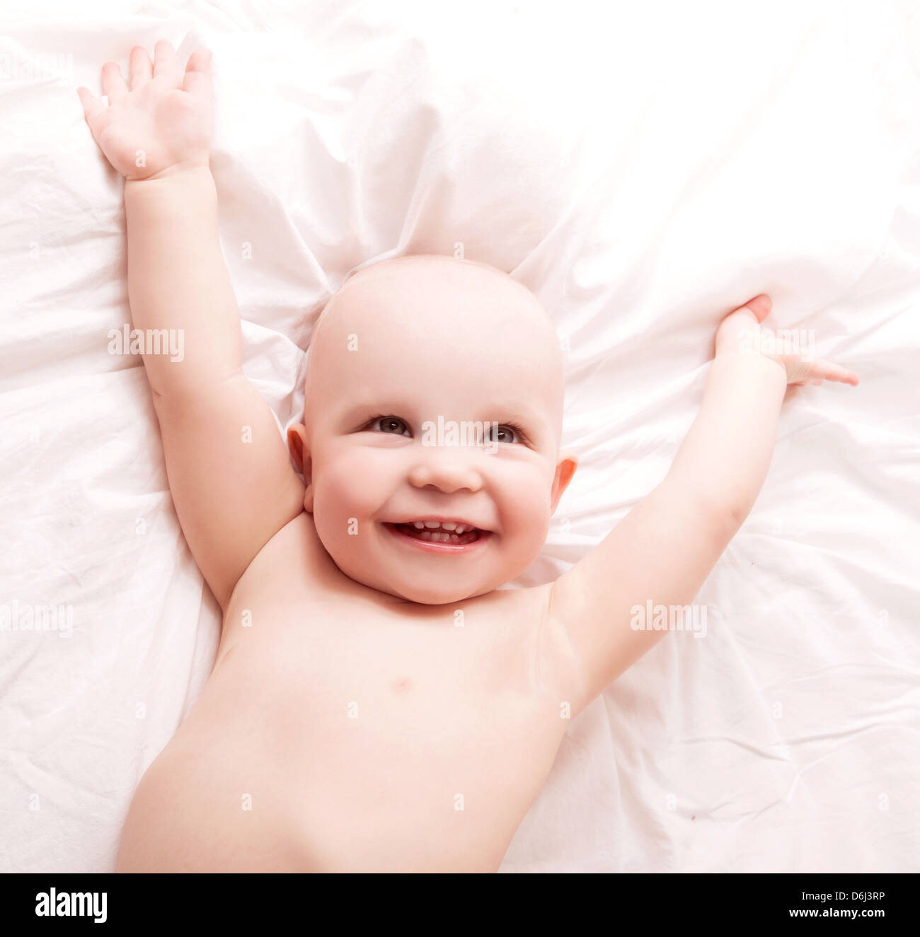 happy baby at home Stock Photo - Alamy