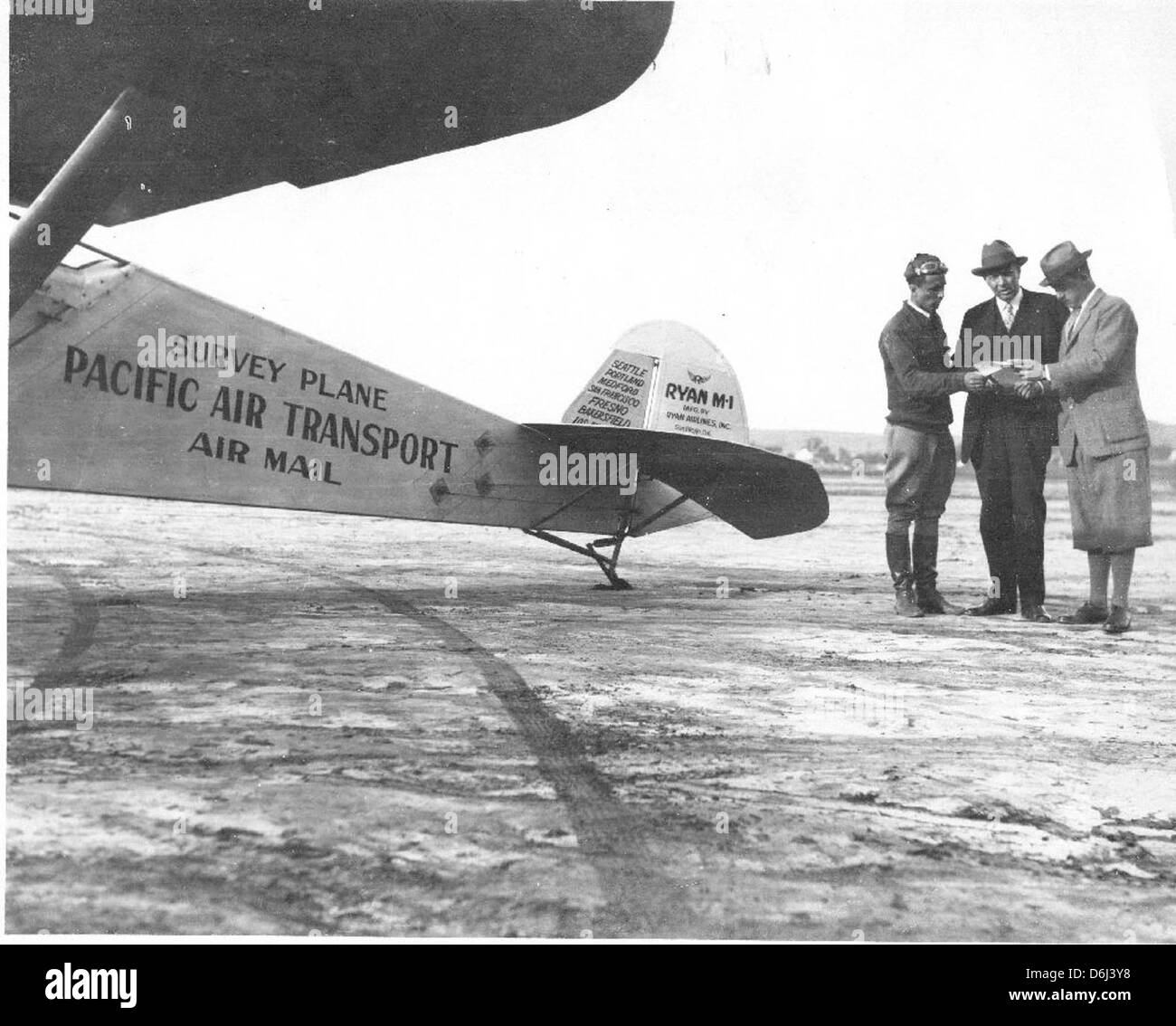The Ryan M-1, a reconnaissance aircraft developed by Ryan Aeronautical ...