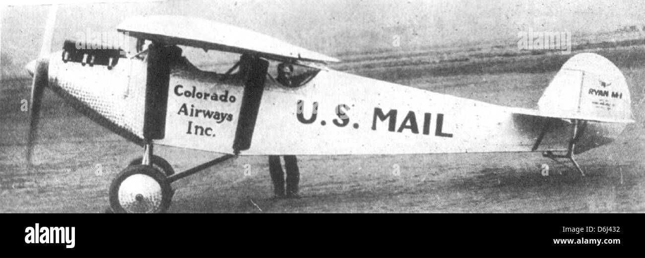 The Ryan M-1 was an important aircraft in early aviation, designed by ...