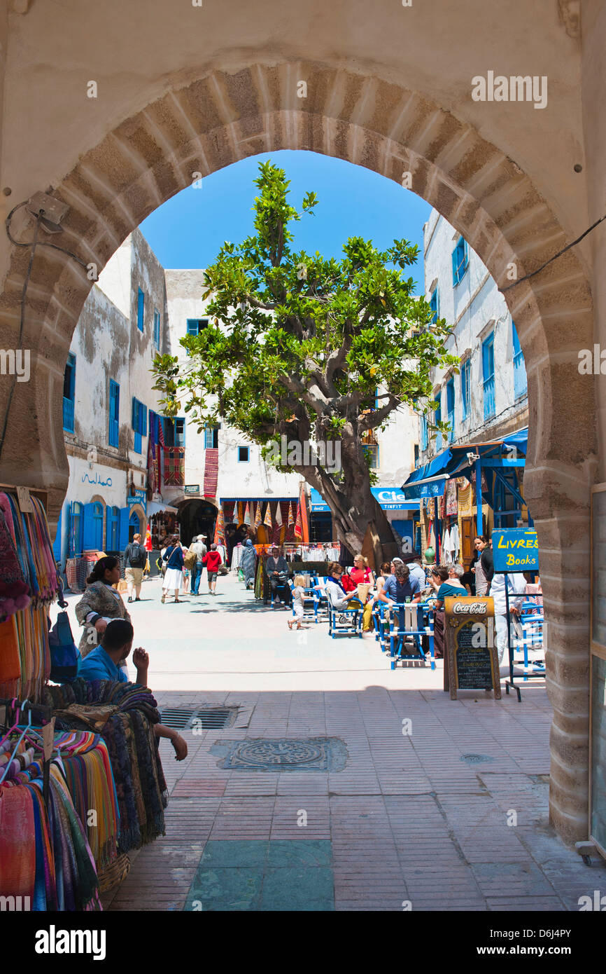 Entrance to the Essaouira's old Medina, formerly Mogador, UNESCO World ...