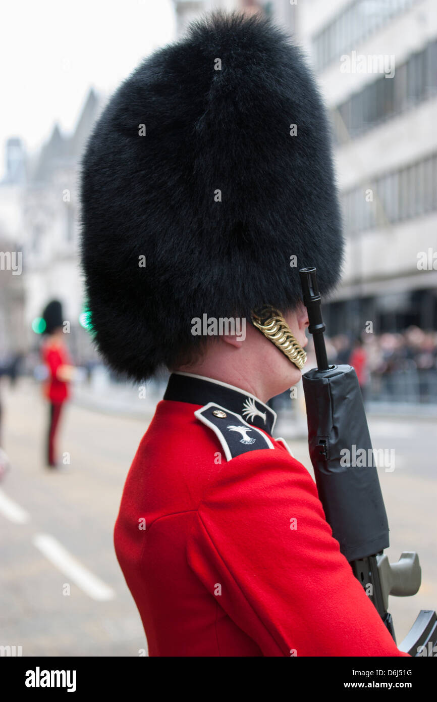 Welsh guards uniform hi-res stock photography and images - Alamy