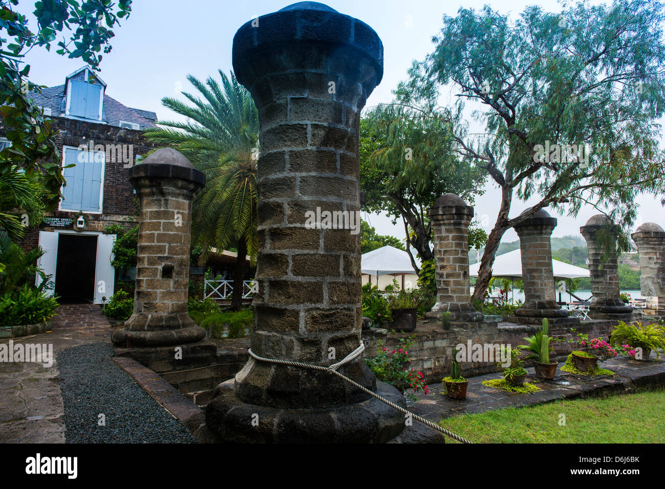 Traditional Nelson's Dockyard in the English Harbour, Antigua, Antigua ...