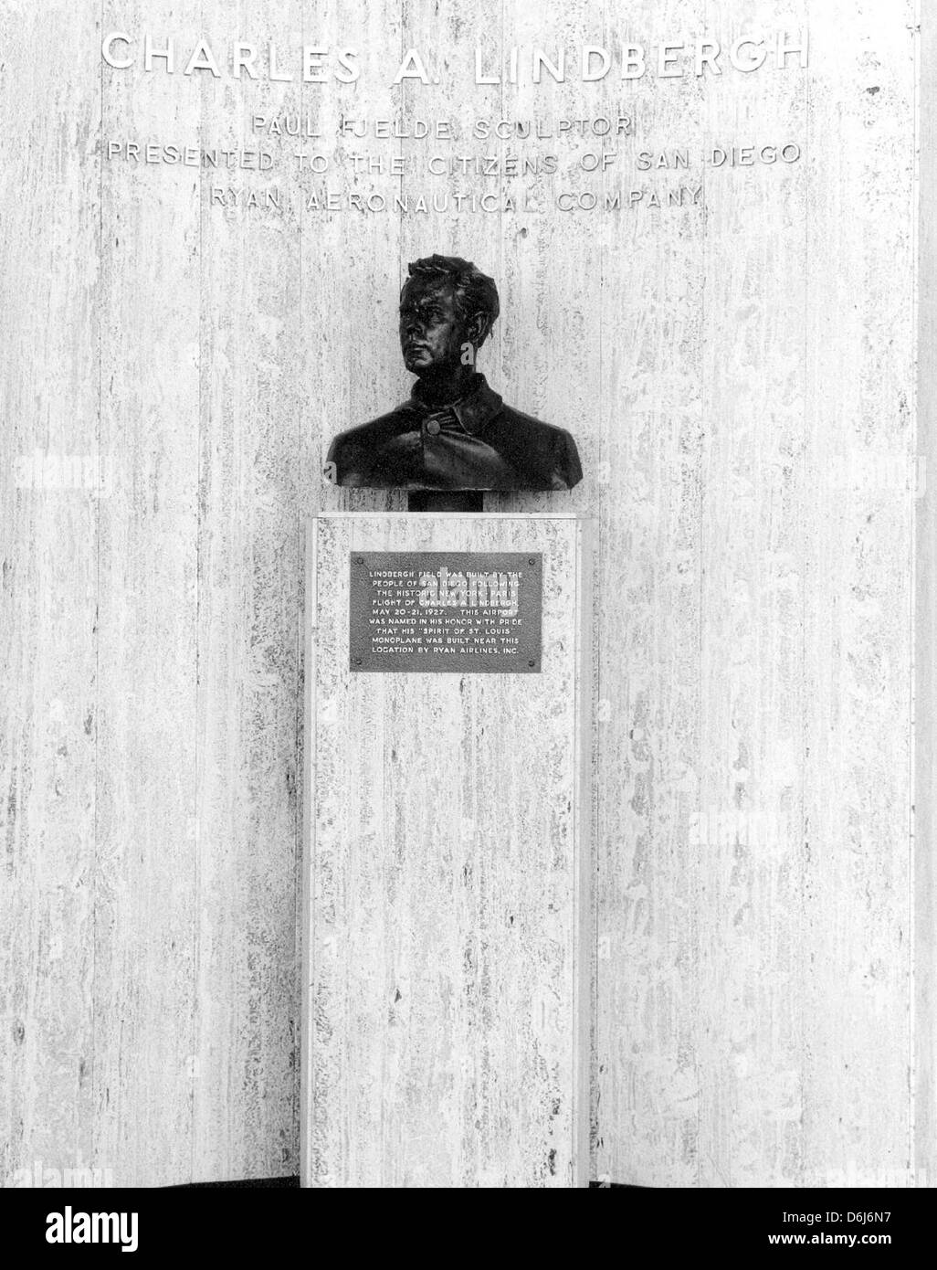 Charles Lindbergh, famous for his solo transatlantic flight in the ...