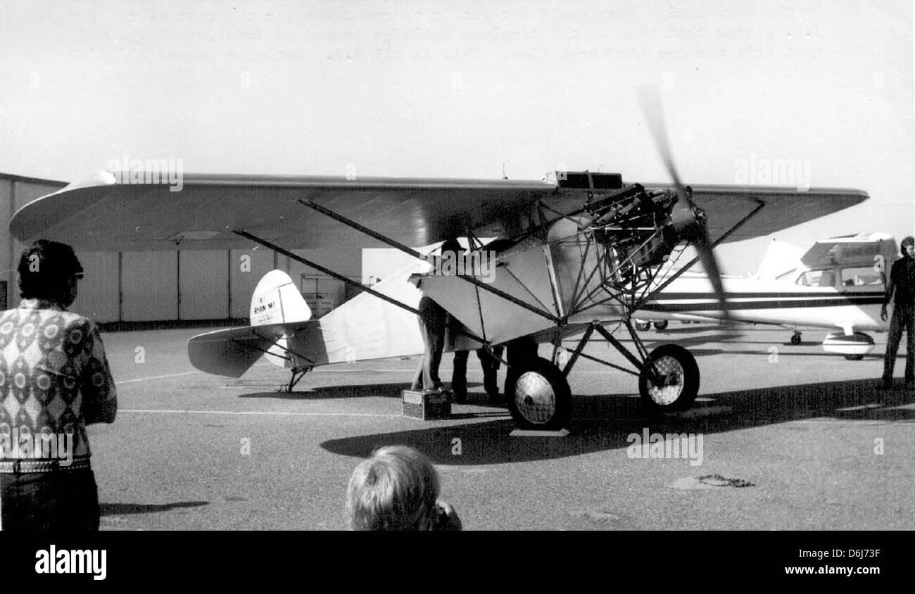 The Ryan M-1, an early monoplane from the 1920s, was significant for ...