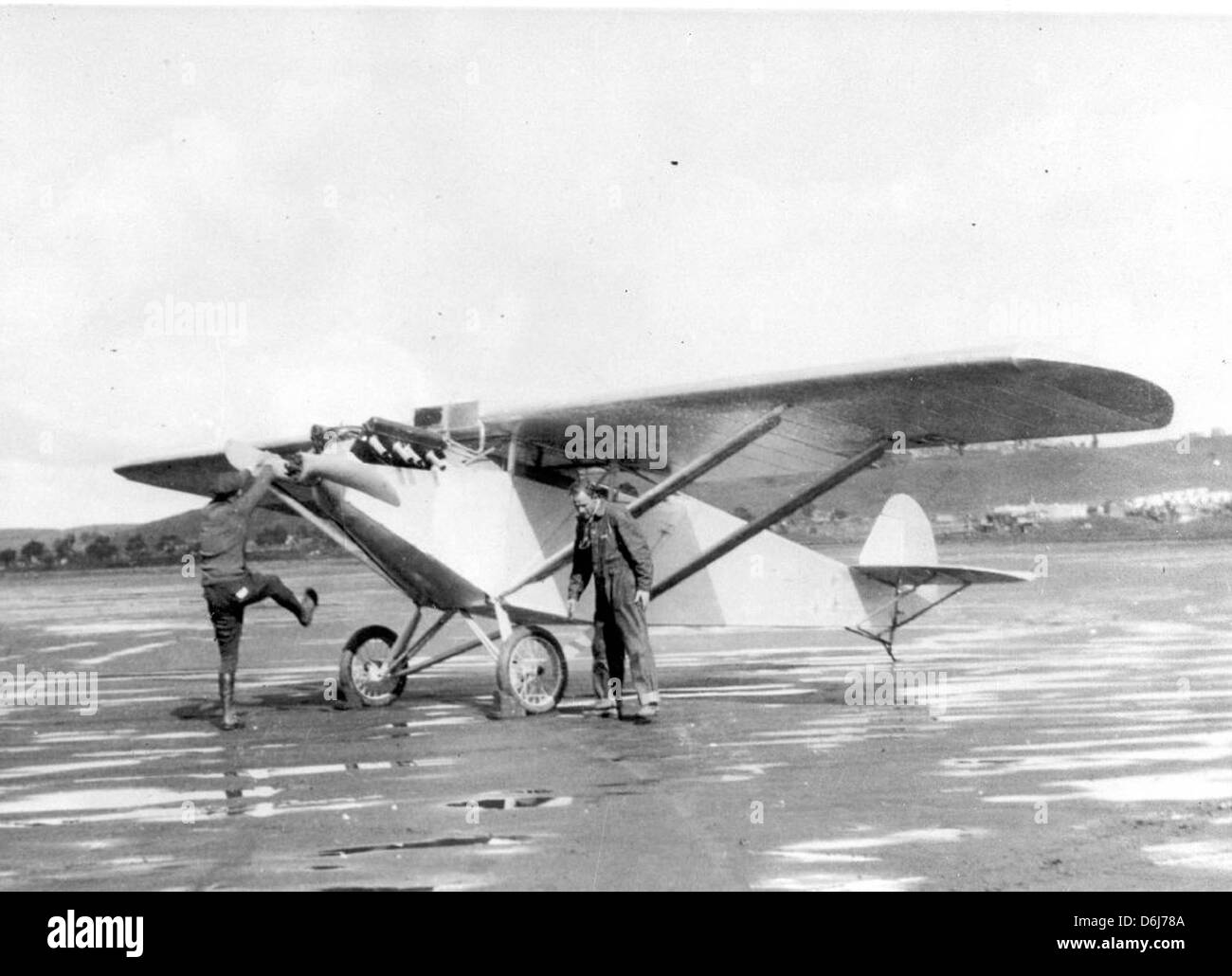 The Ryan M-1, photographed circa 1926, was an early monoplane developed ...