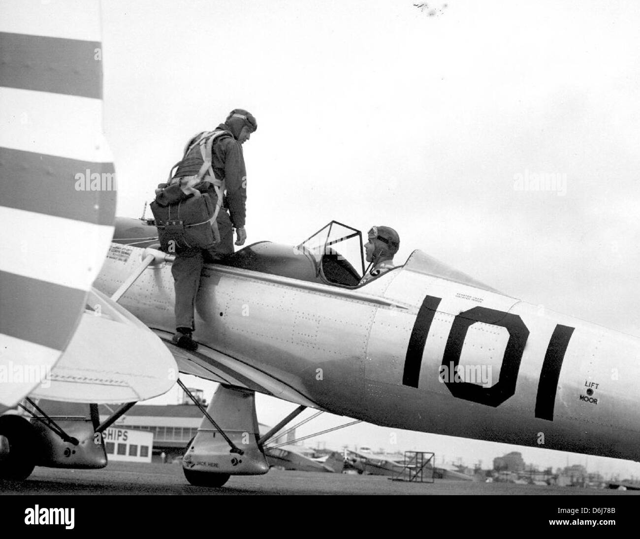 The Ryan Military Flying School trained pilots using PT-22 trainers ...