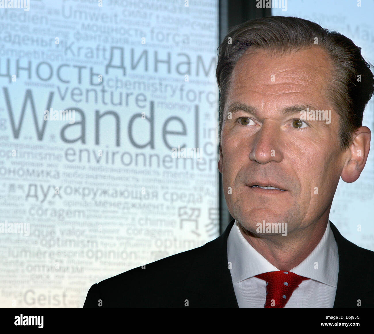 CEO of media group Axel-Springer AG Mathias Doepfner arrives for a ...