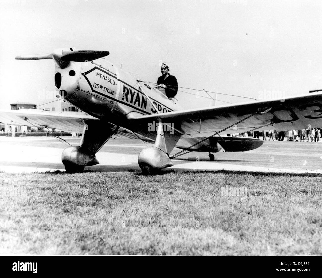 The Ryan ST, a 1934 sport trainer aircraft, was designed for personal ...