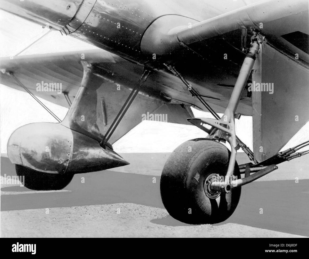 The Ryan ST, a 1934 sport trainer aircraft, features unique landing ...
