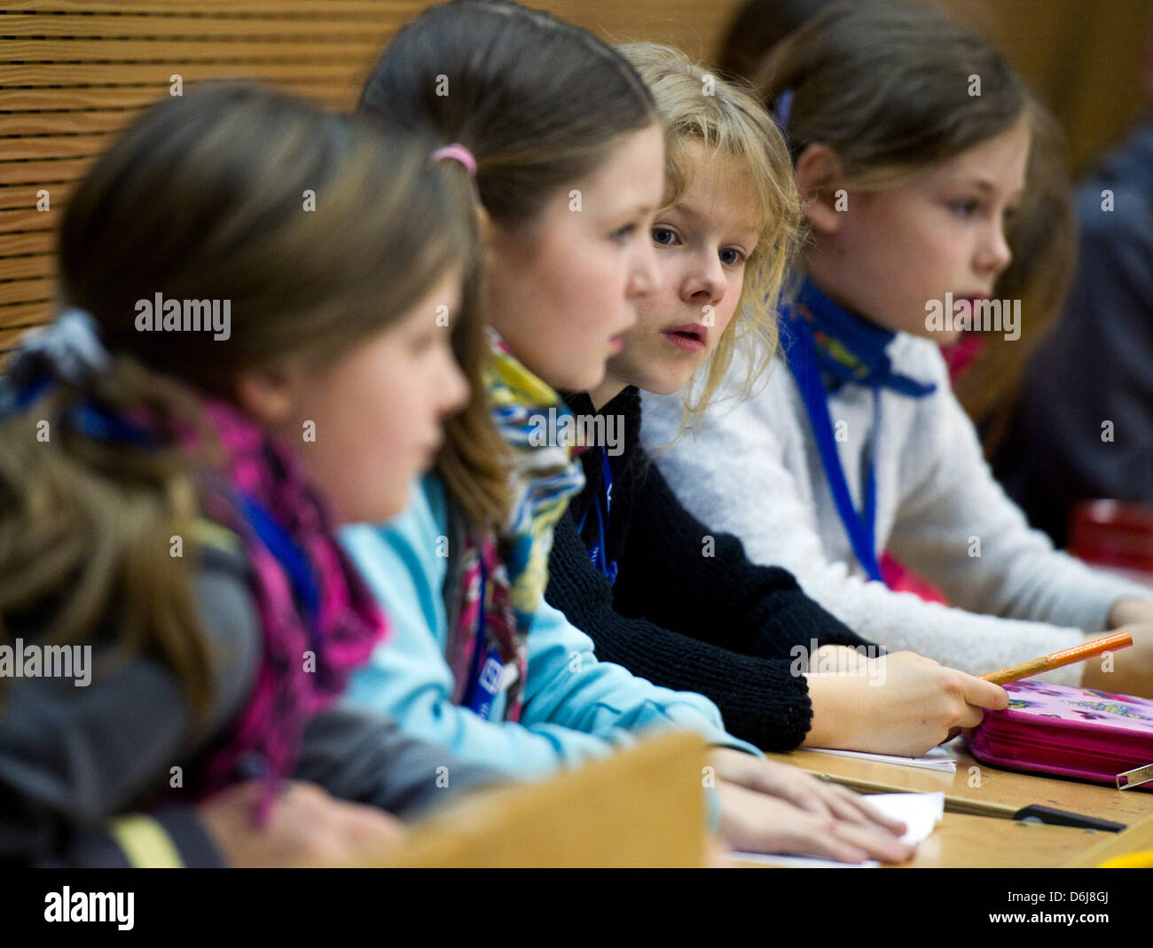 Children listen to the beginning lecture "Stagecoaches, Railways and ...
