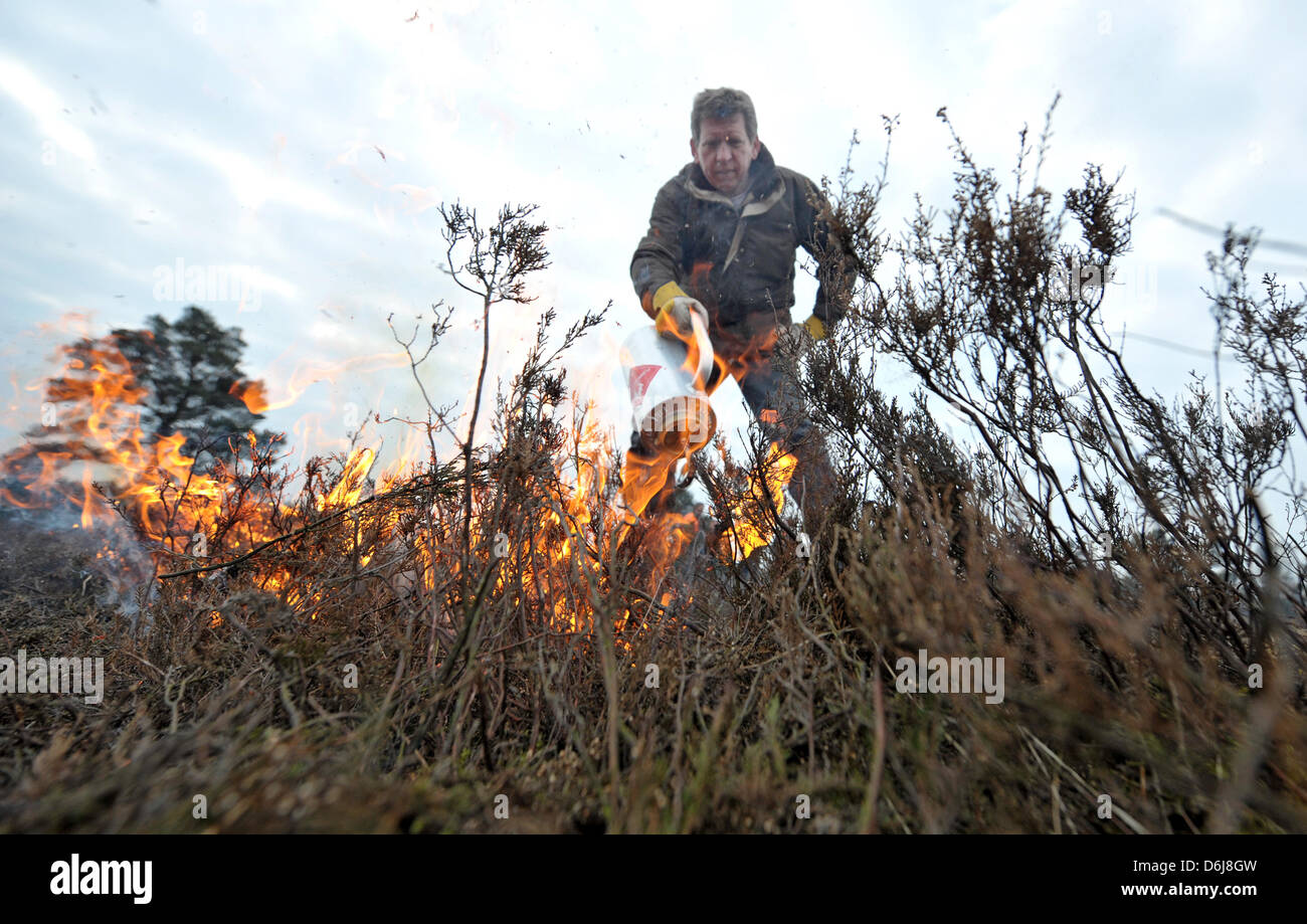Heath fires hi-res stock photography and images - Alamy