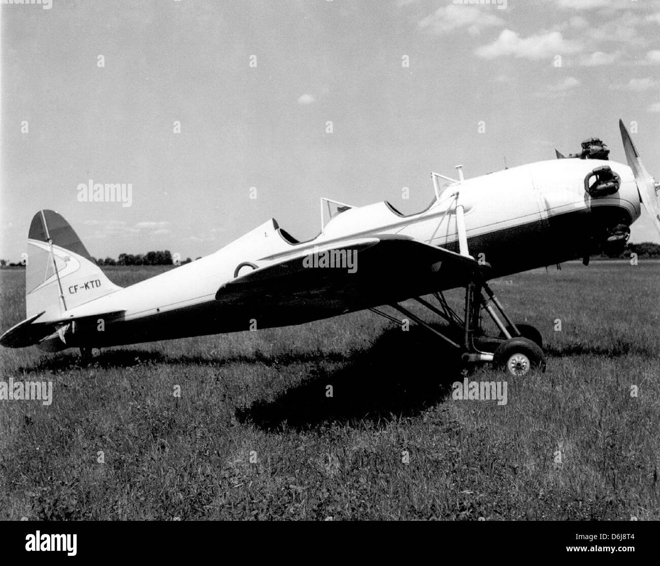 The Ryan STM, a 1940 model, is a lightweight training aircraft used by ...