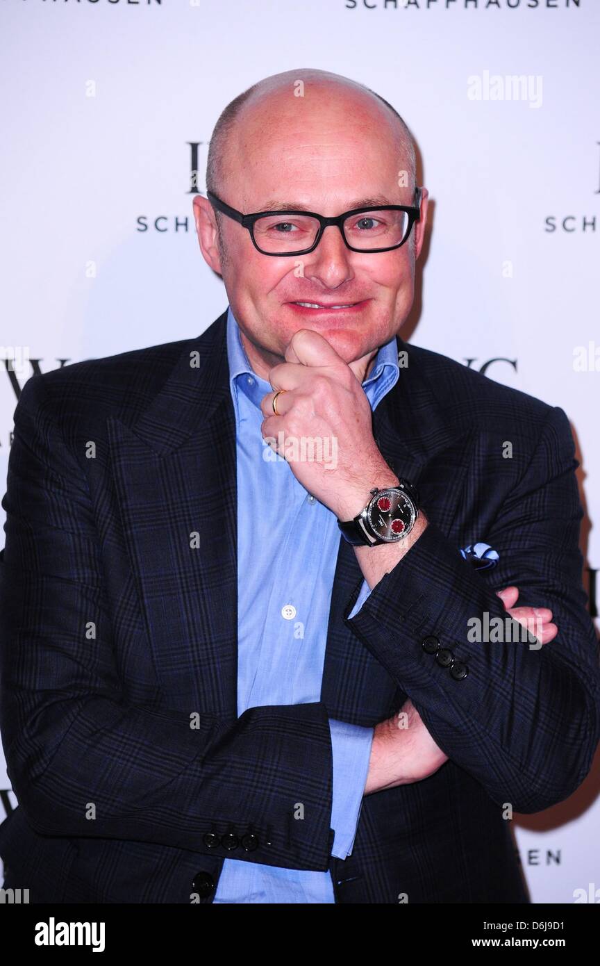 New York, NY, USA. April 18, 2013. Georges Kerns at arrivals for IWC ...