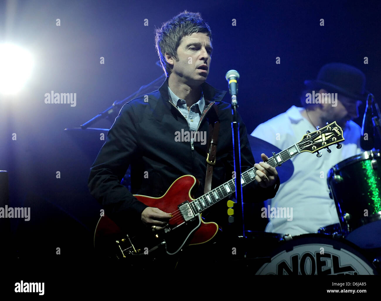 British singer Noel Gallagher performs with the High Flying Birds at ...