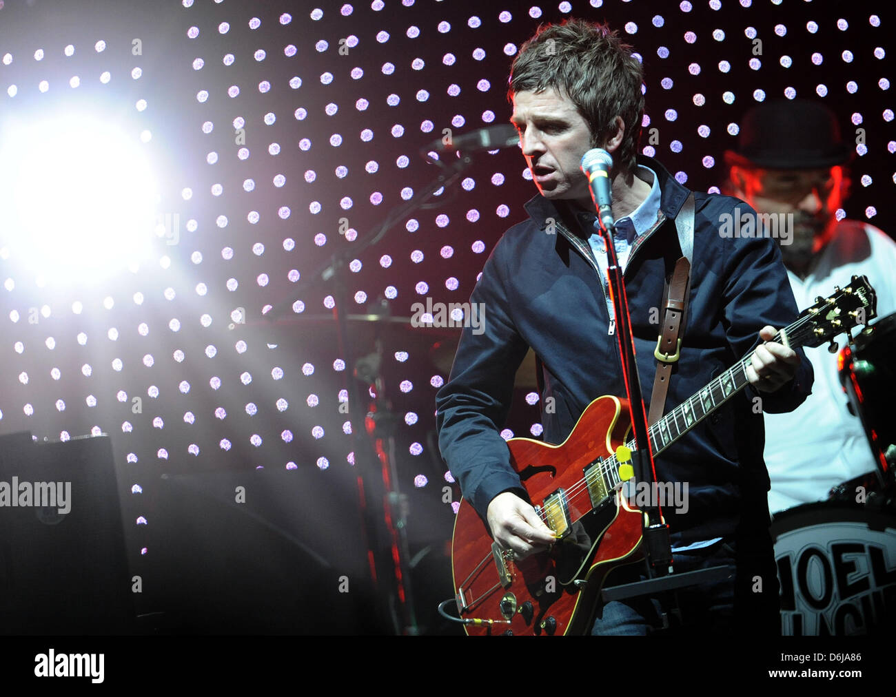 British singer Noel Gallagher performs with the High Flying Birds at ...