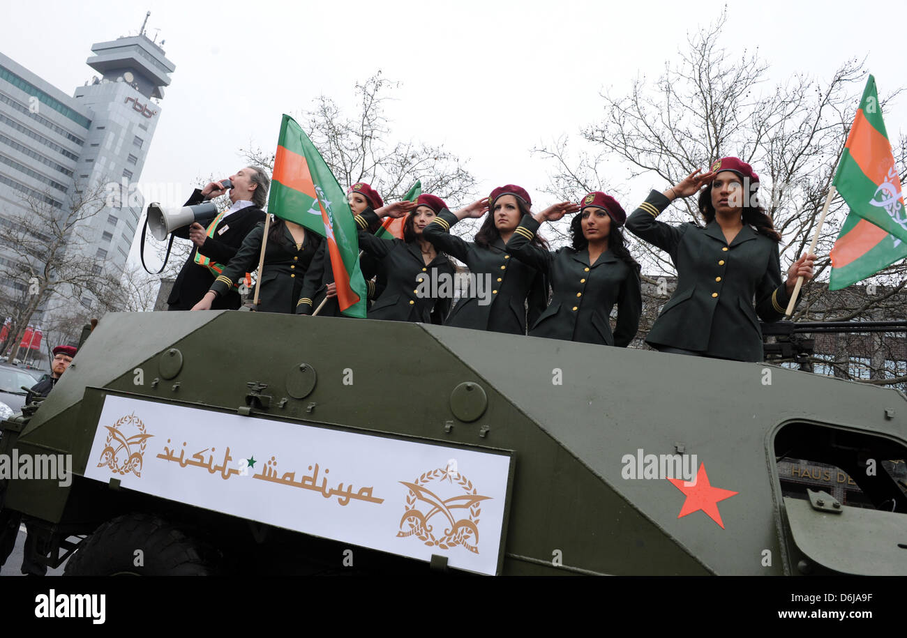 Representatives from ficticious country wadiya hi-res stock photography ...