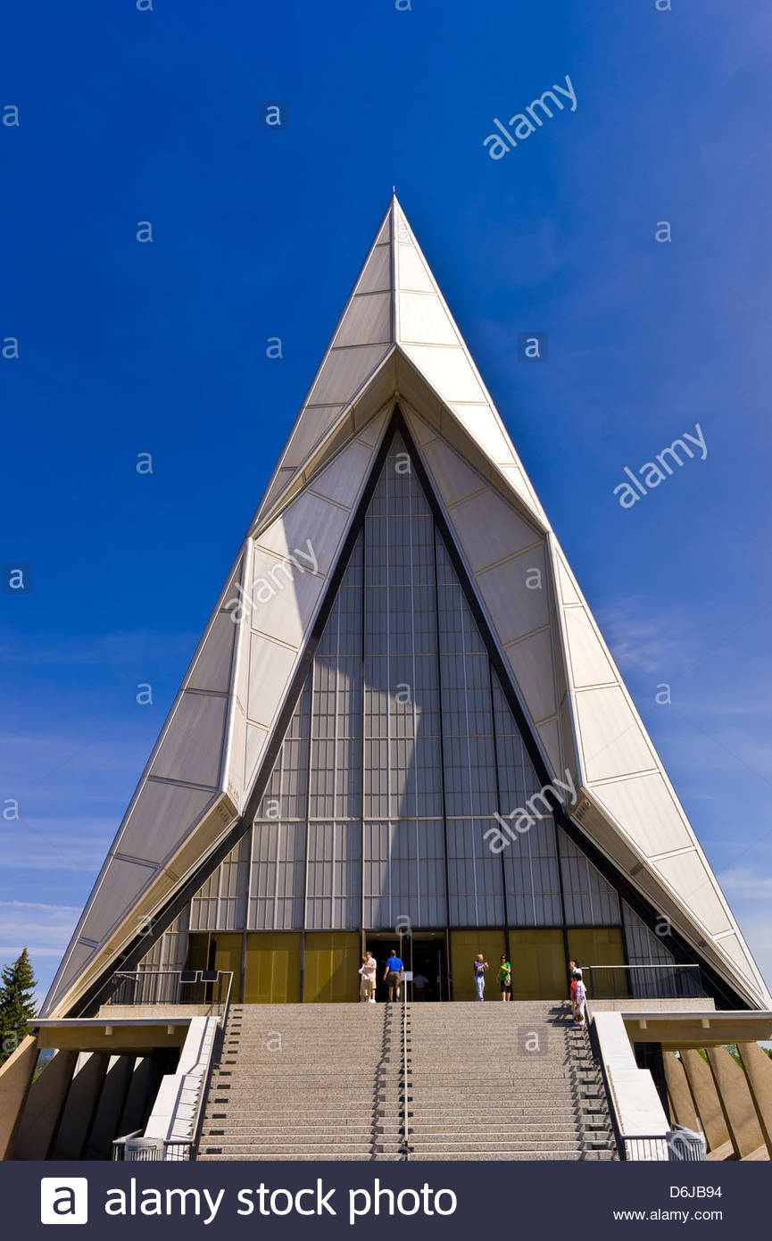 Air Force Academy Chapel Stock Photos & Air Force Academy Chapel Stock ...