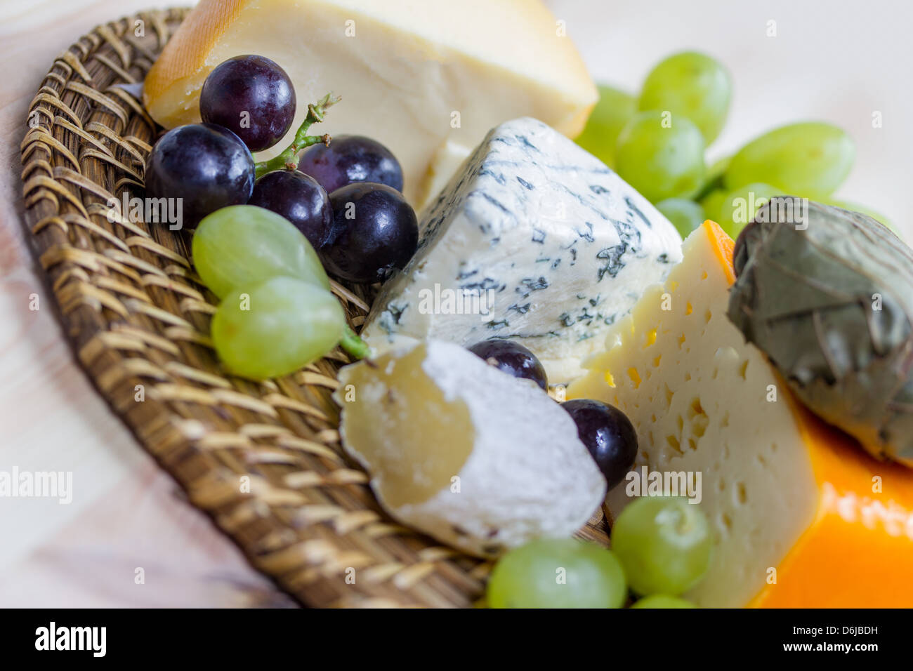 selection of fine cheese Stock Photo - Alamy