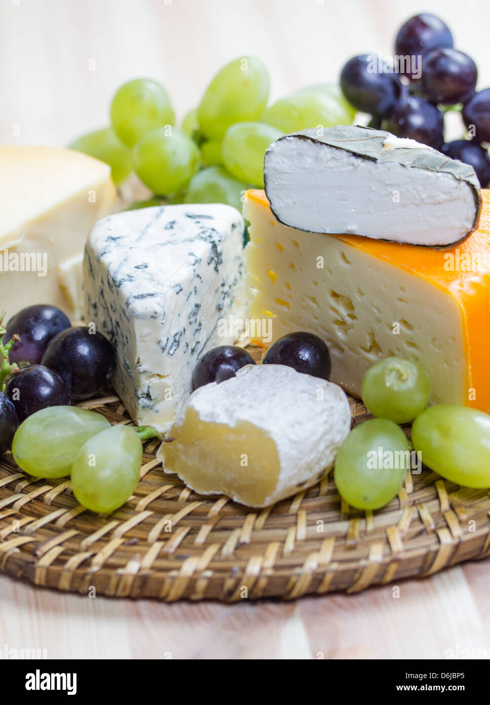 selection of fine cheese Stock Photo - Alamy