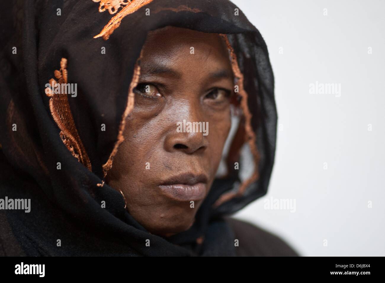 The mother of Oury Jalloh from Sierra Leone who died in a fire, Mariam ...