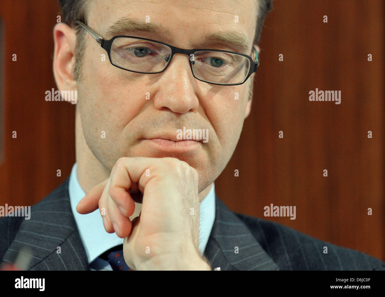 Bundesbank President Jens Weidmann attends the Bundesbank annual press ...