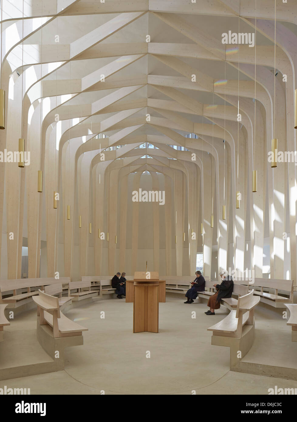 Ripon Chapel, Cuddesdon, United Kingdom. Architect: Niall McLaughlin ...