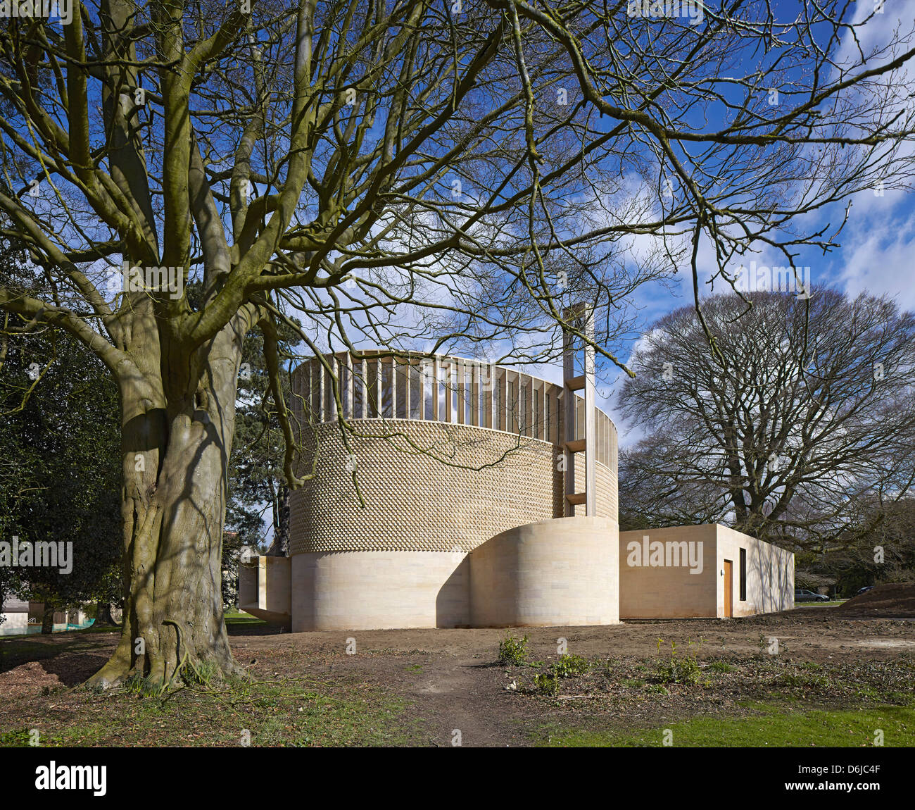 Ripon chapel cuddesdon united kingdom architect hi-res stock ...