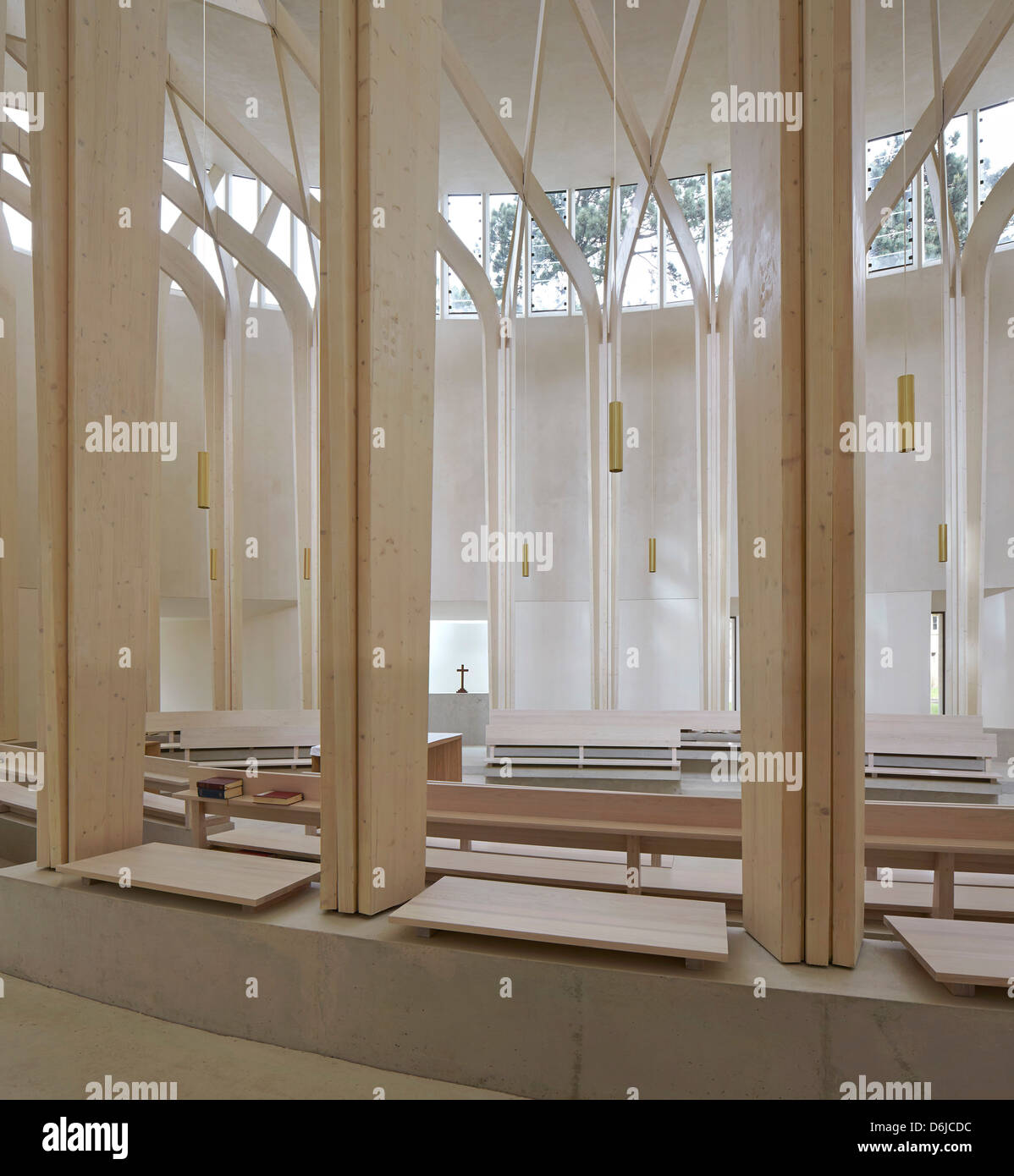 Ripon Chapel, Cuddesdon, United Kingdom. Architect: Niall McLaughlin ...
