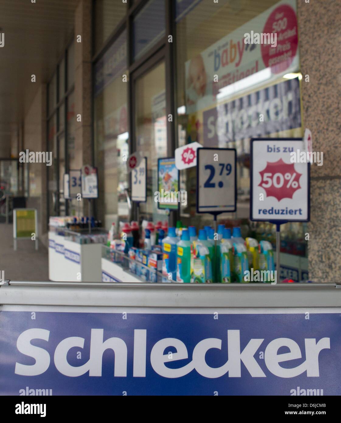 A store of the drug store chain Schlecker is pictured in Magdeburg ...