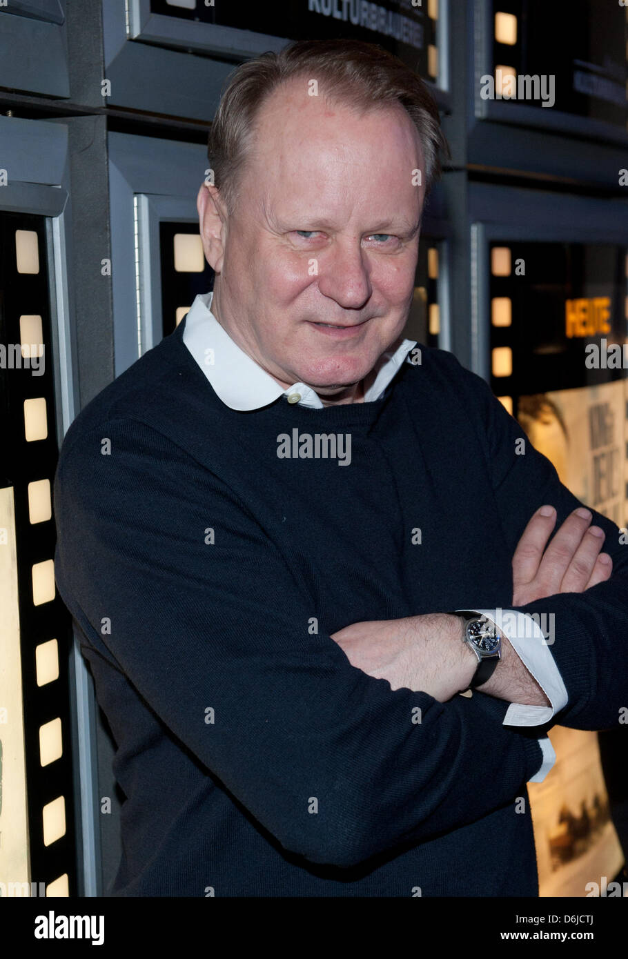 Swedish actor Stellan Skarsgard arrives for the premiere of the movie ...