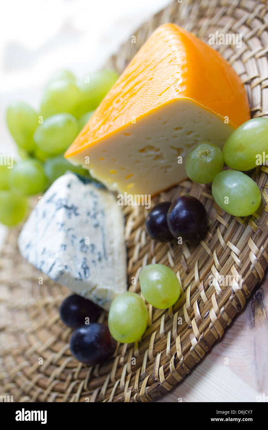 selection of fine cheese Stock Photo - Alamy