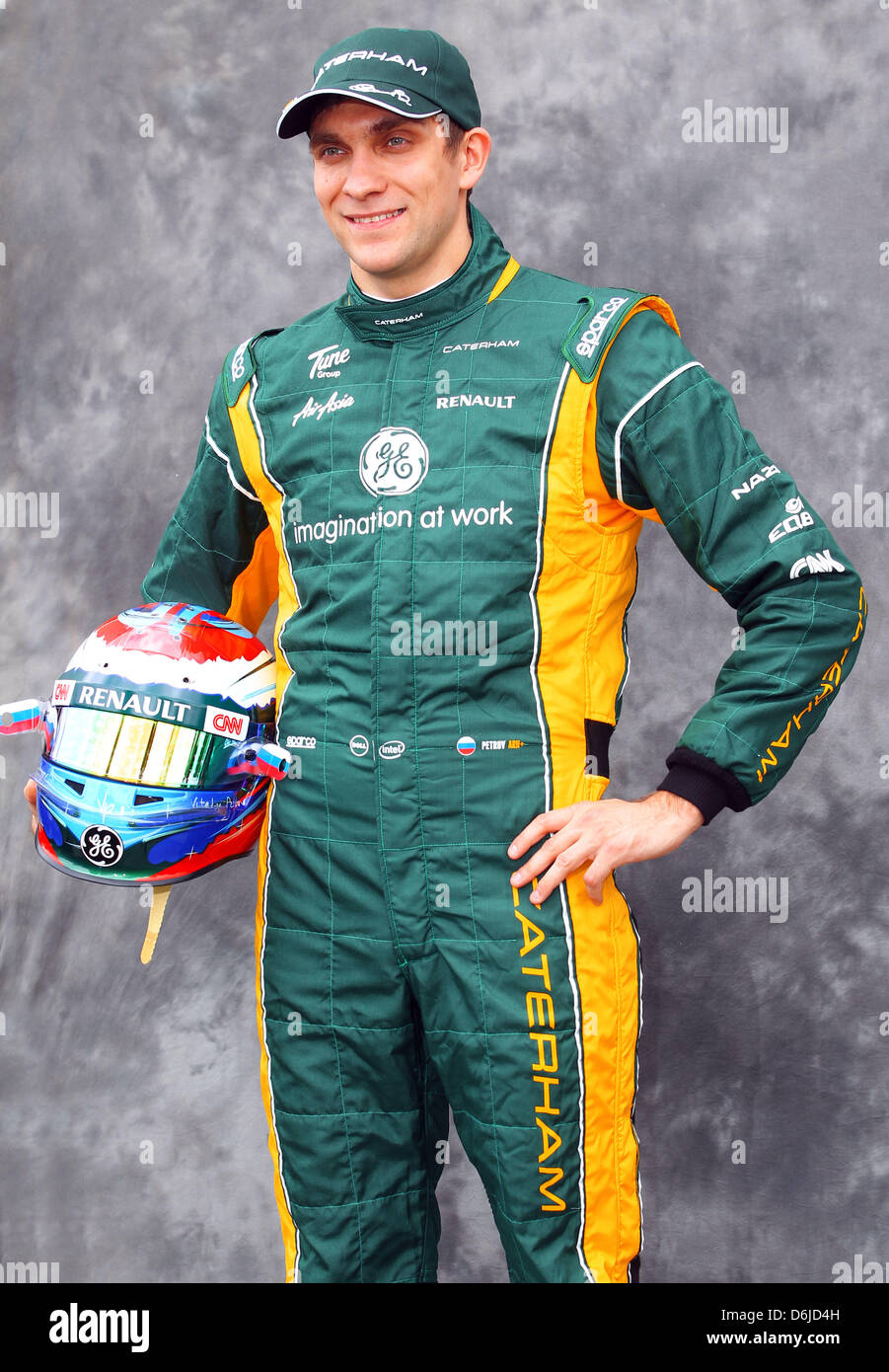 Russian Formula One driver Vitaly Petrov of Caterham during the photo ...