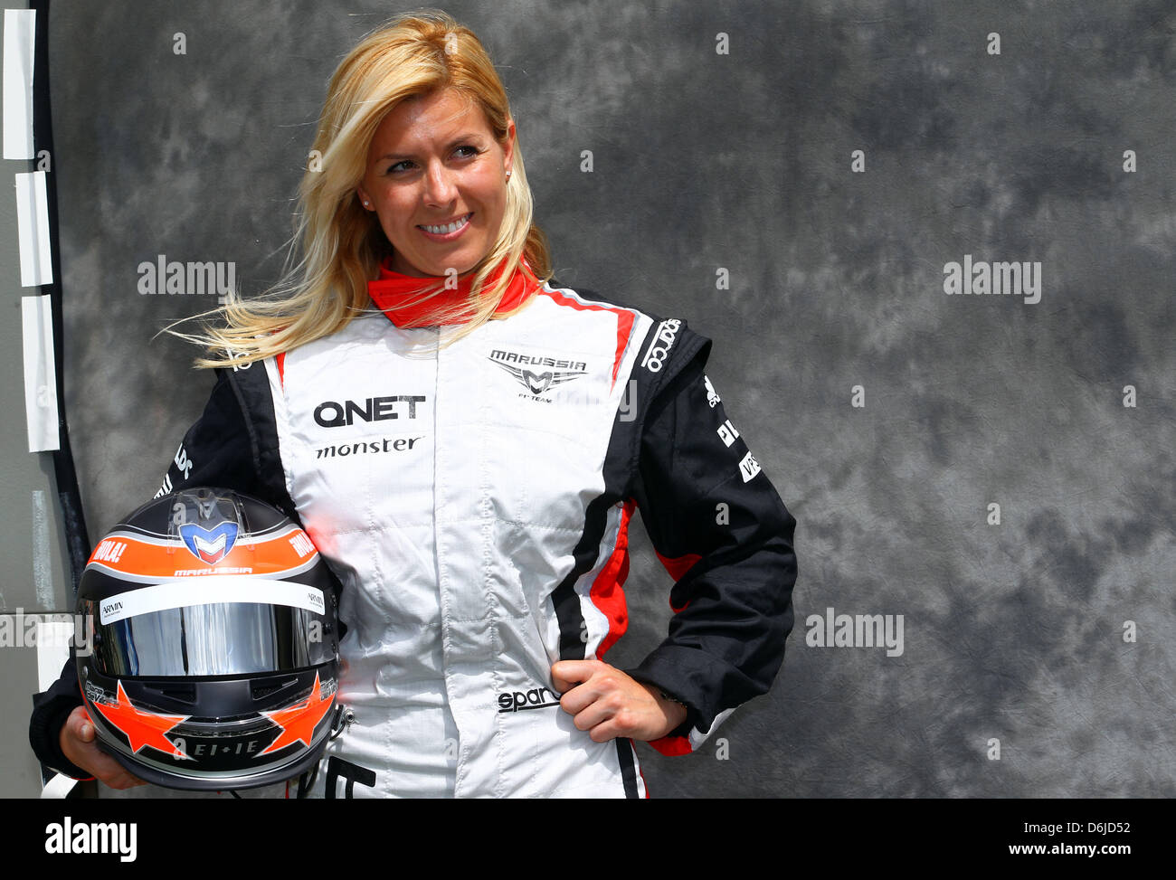 Spanish Formula One testdriver Maria De Villota of Marussia during the ...