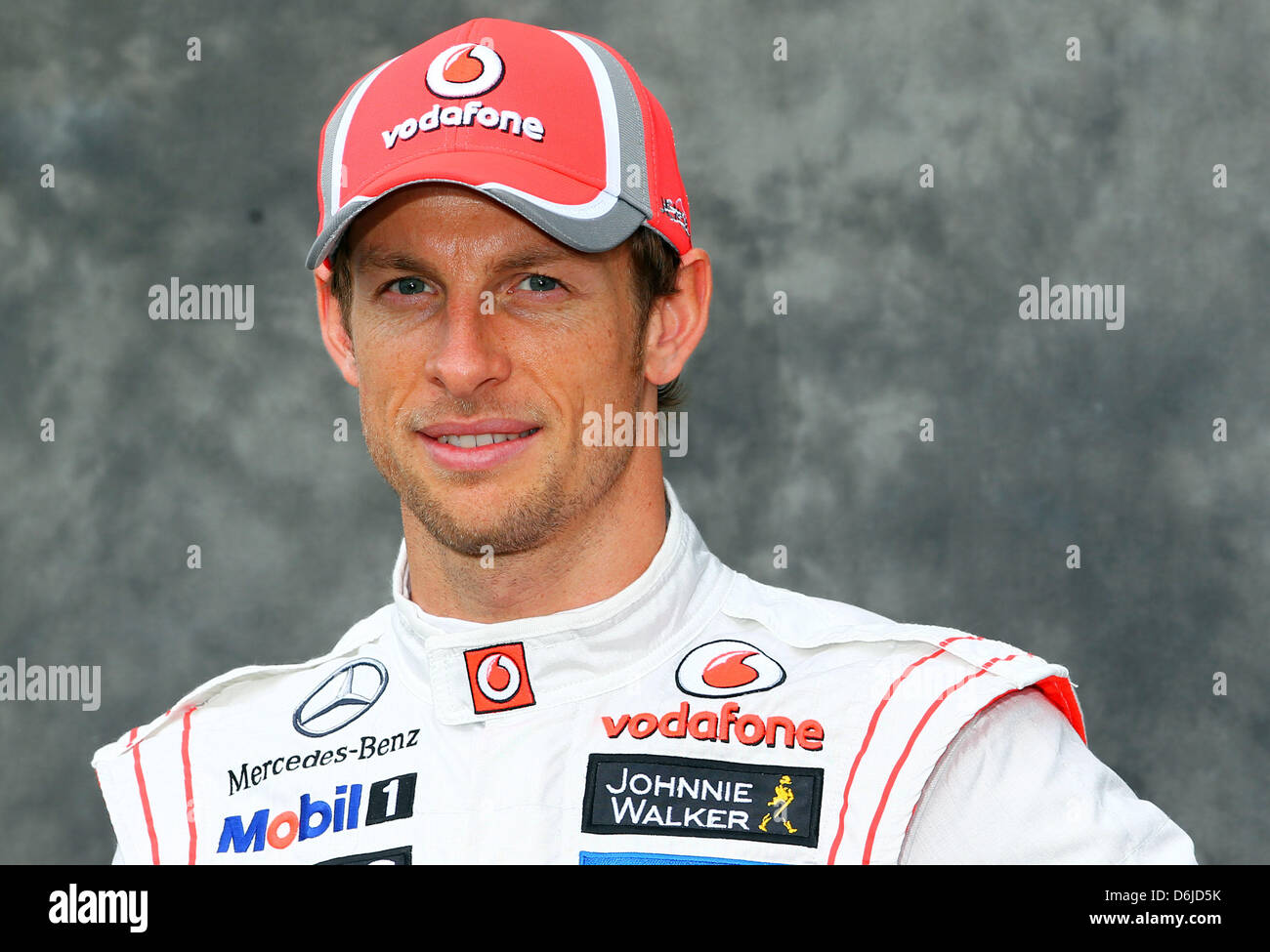 British Formula One driver Jenson Button of McLaren Mercedes during the ...