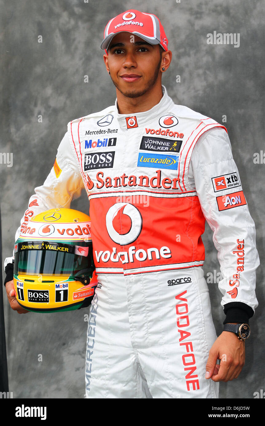 British Formula One driver Lewis Hamilton of McLaren Mercedes during ...