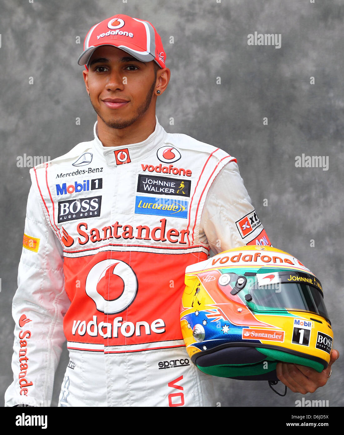 British Formula One driver Lewis Hamilton of McLaren Mercedes during ...