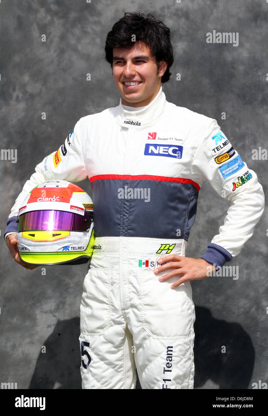 Mexican Formula One driver Sergio Perez of Sauber of Sauber during the ...