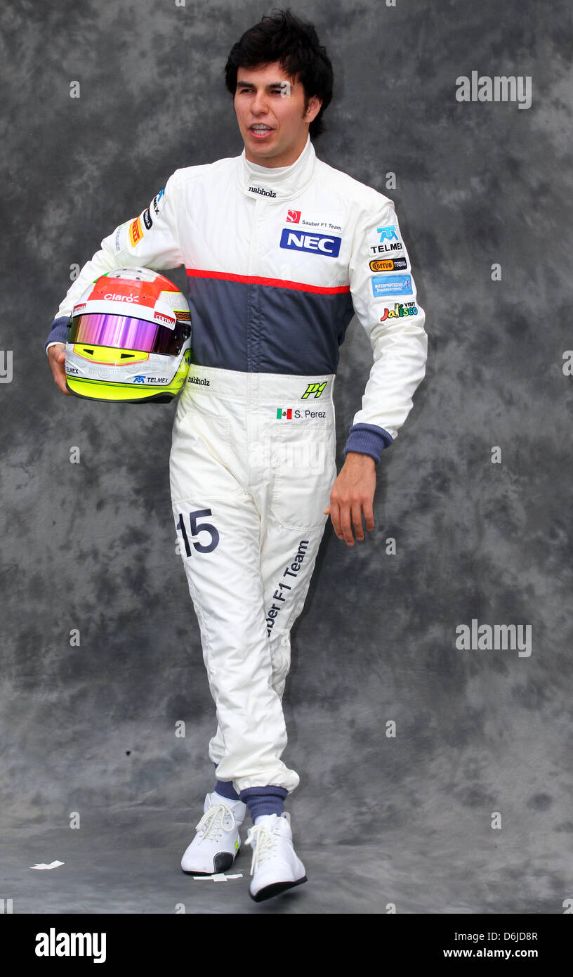Mexican Formula One driver Sergio Perez of Sauber of Sauber during the ...